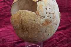 News - The rich burial mound explored during rescue excavations near ...